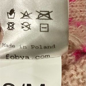 fobya | Sweaters | Fobya Heart Cardigan Sweater Sm | Poshmark